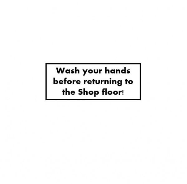 Trodat Custom Hand Stamp | Skin Safe | Stamps4u.co.uk