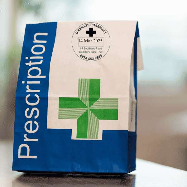 Custom Pharmacy Date Stamp | 39mm Dia | Stamps4u.co.uk