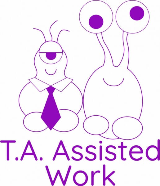 Teacher Marking Stamp - T.A. Assisted Work | Stamps4u.co.uk