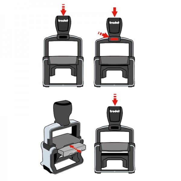 Trodat Self-inking Professional 5208 | Stamps4u.co.uk