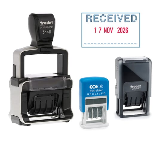 Text & Date Stamps | stamps4u.co.uk
