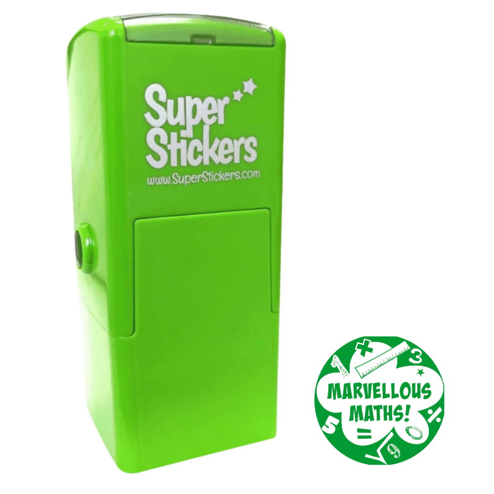 Teacher Marking Stamp - Marvellous Maths Cloud | Stamps4u.co.uk
