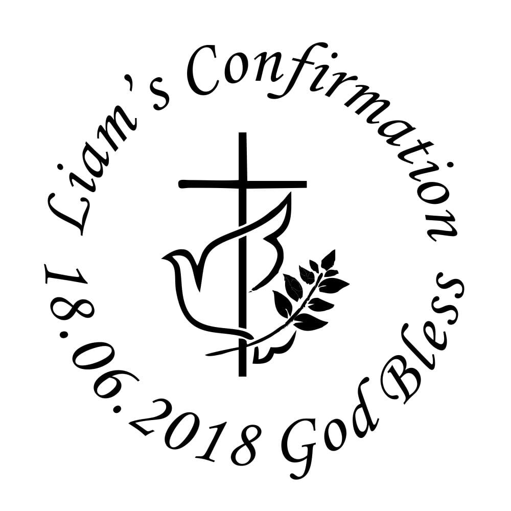 Customisable Confirmation Stamp | Stamps4u.co.uk