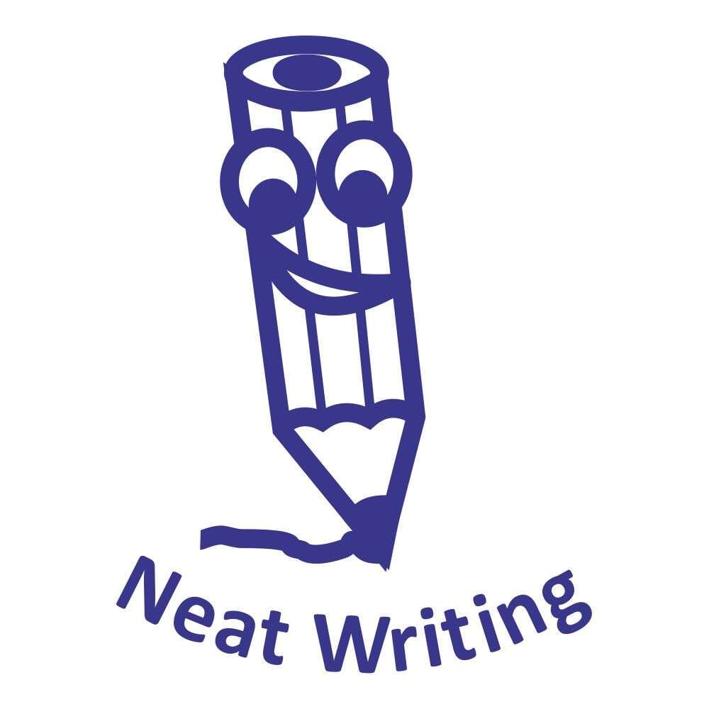 Teacher Stamp - NEAT WRITING | stamps4u.co.uk
