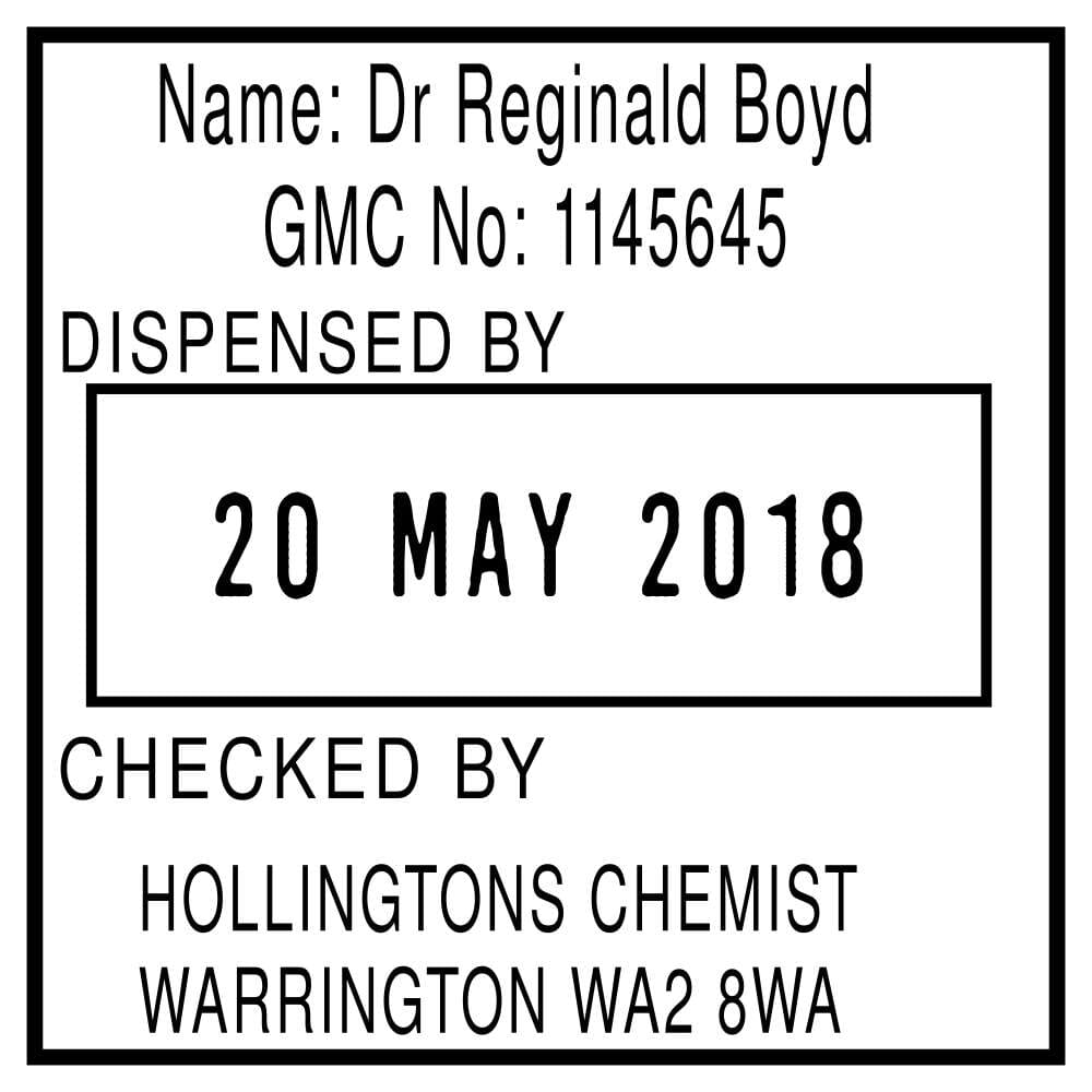 Prescription Stamp | stamps4u.co.uk