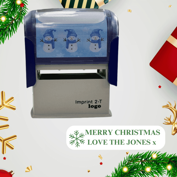 Customisable Christmas Card Stamper