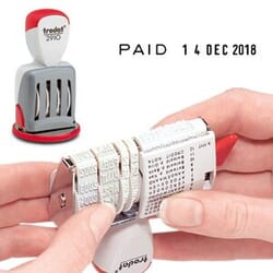 Traditional Rubber Date Stamps | stamps4u.co.uk