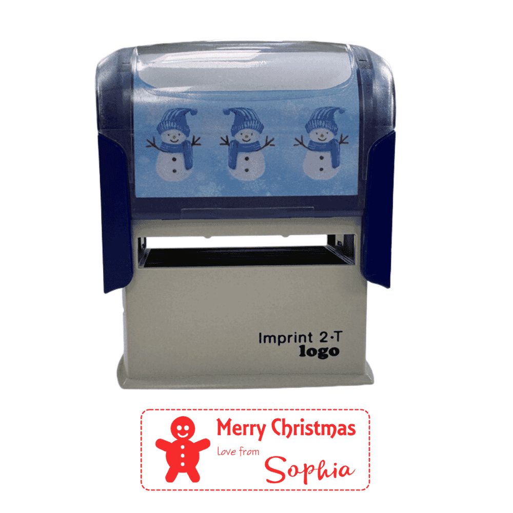 Customisable Christmas Card Stamper