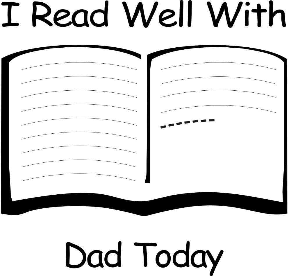 Personalised Home School Stamp I Read Well | Stamps4u.co.uk