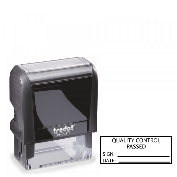 QC Inspection Stamp | Passed/Failed | Stamps4u.co.uk