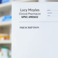 Custom Pharmacy Stamp | Name and Address Stamp | 57x21mm
