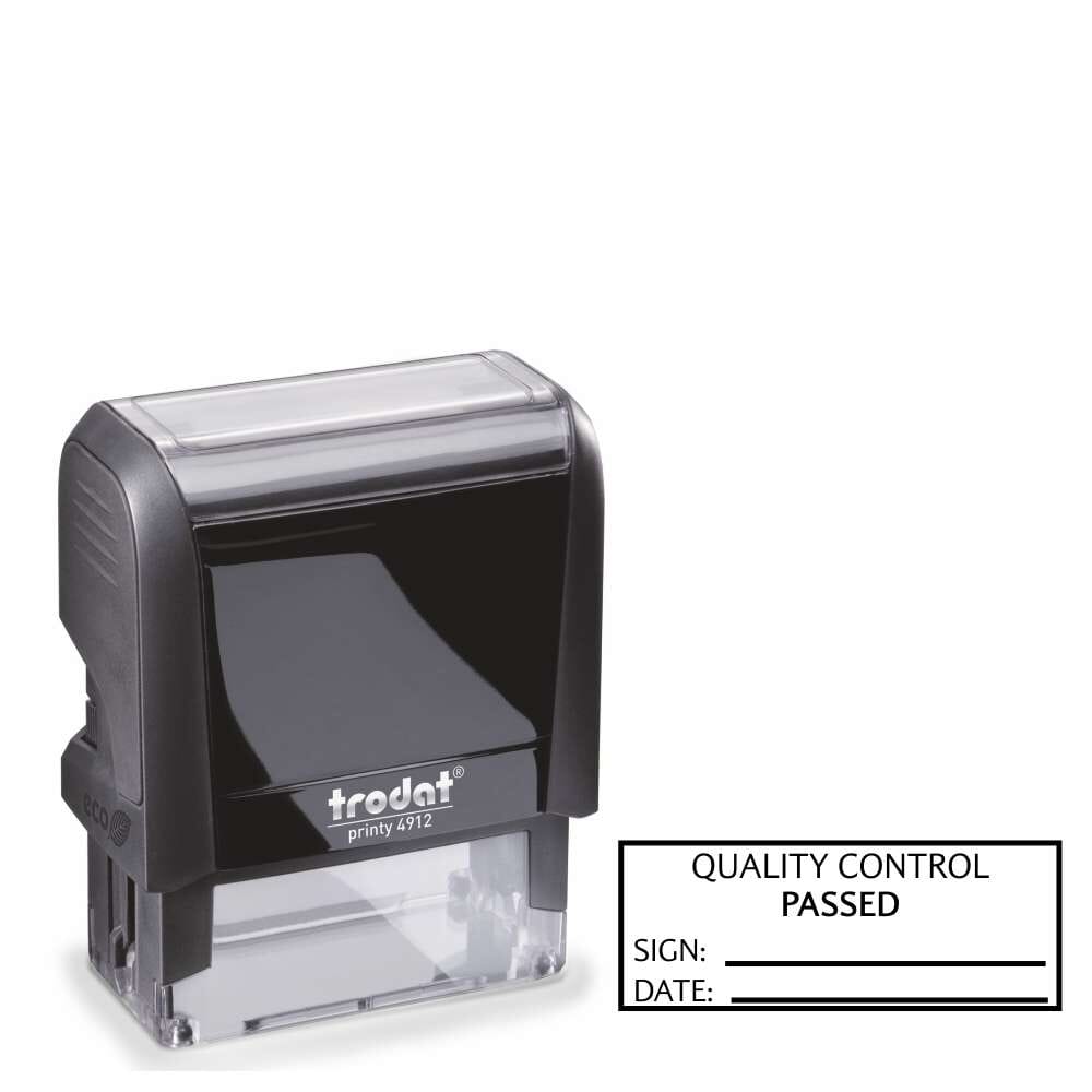 QC Inspection Stamp | Passed/Failed | Stamps4u.co.uk
