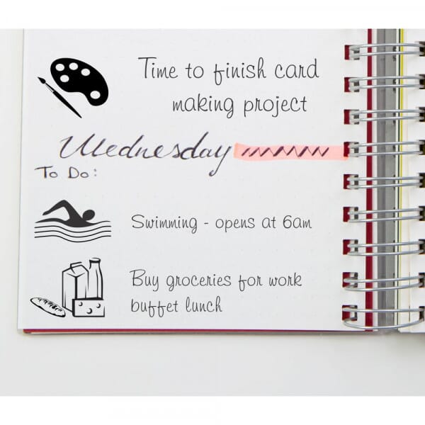 Bullet Journal Stamp - Swimming | stamps4u.co.uk