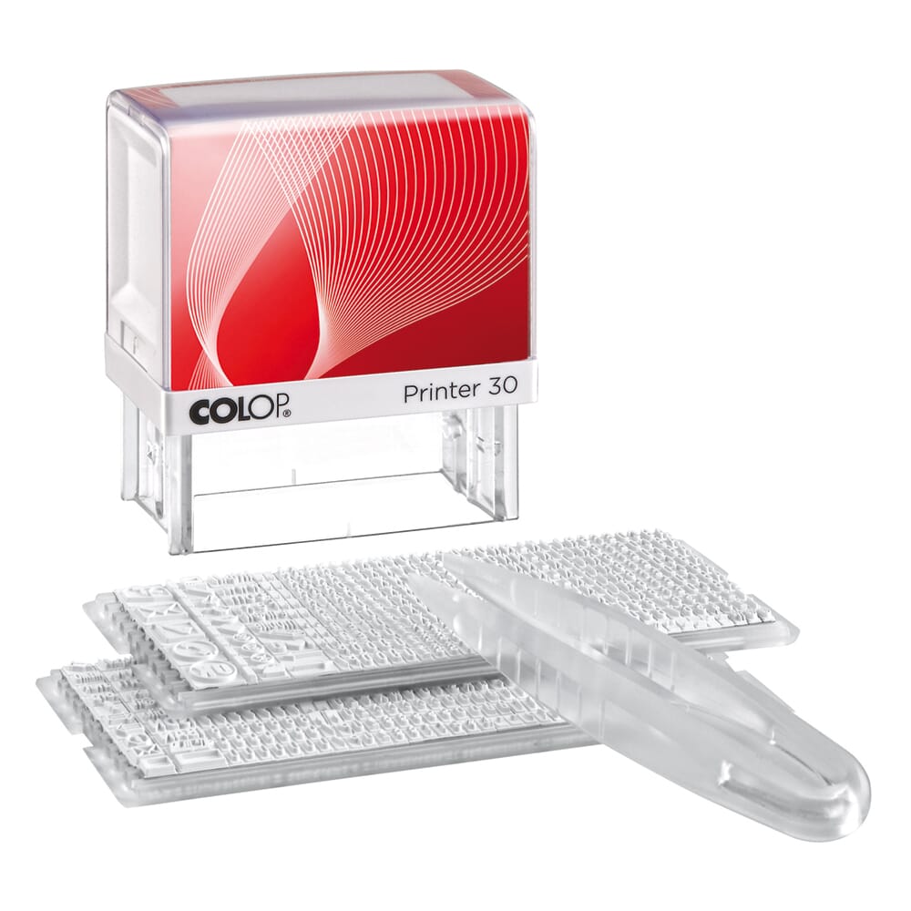 Colop Printer 30/2 DIY Set 5 lines of text | stamps4u.co.uk