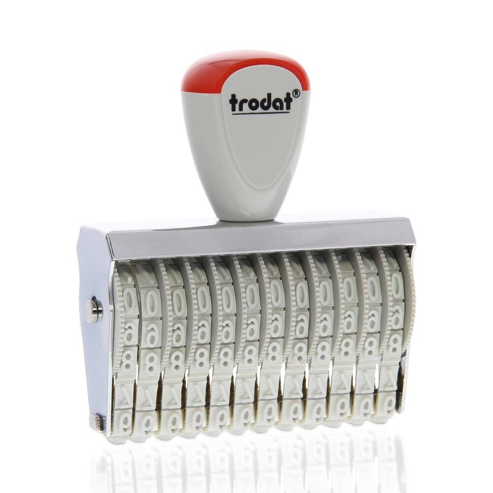 Trodat Classic Line 15512 Numberer - 5 mm, 12 bands | stamps4u.co.uk