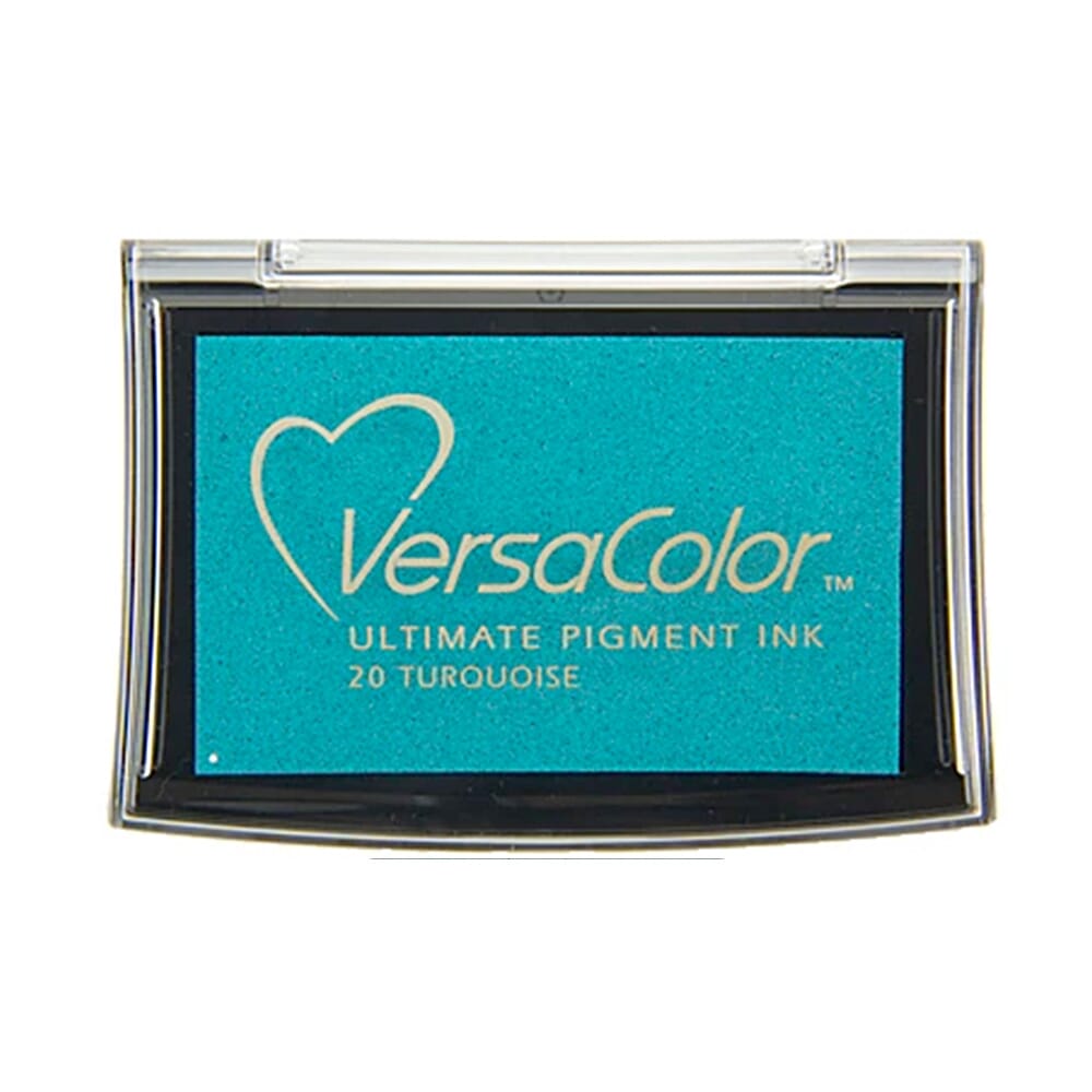 Tsukineko - Turquoise Versacolor Pad | Stamps4u.co.uk