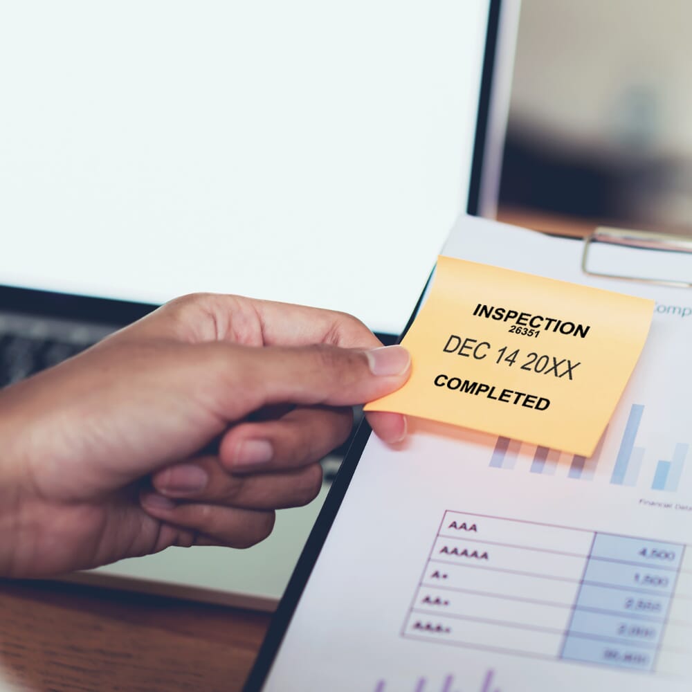 Customised Date QC Inspection Stamps | Stamps4u.co.uk