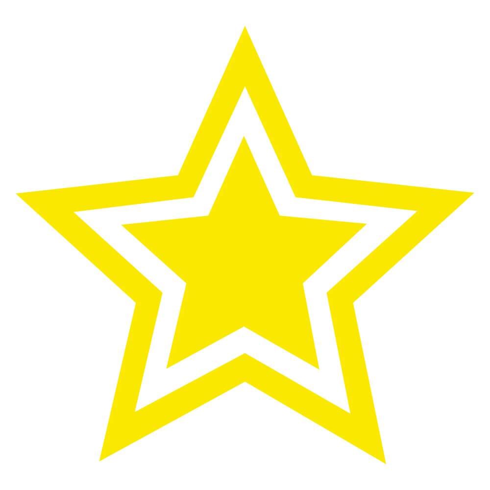 Teacher Marking Stamp - Gold Double Star | stamps4u.co.uk