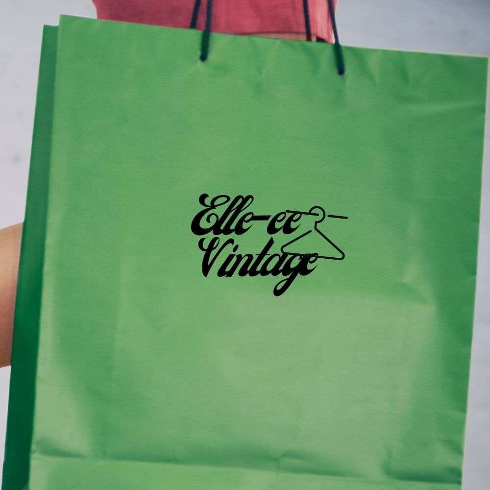 Large Custom Pizza Box Packaging Logo Stamp